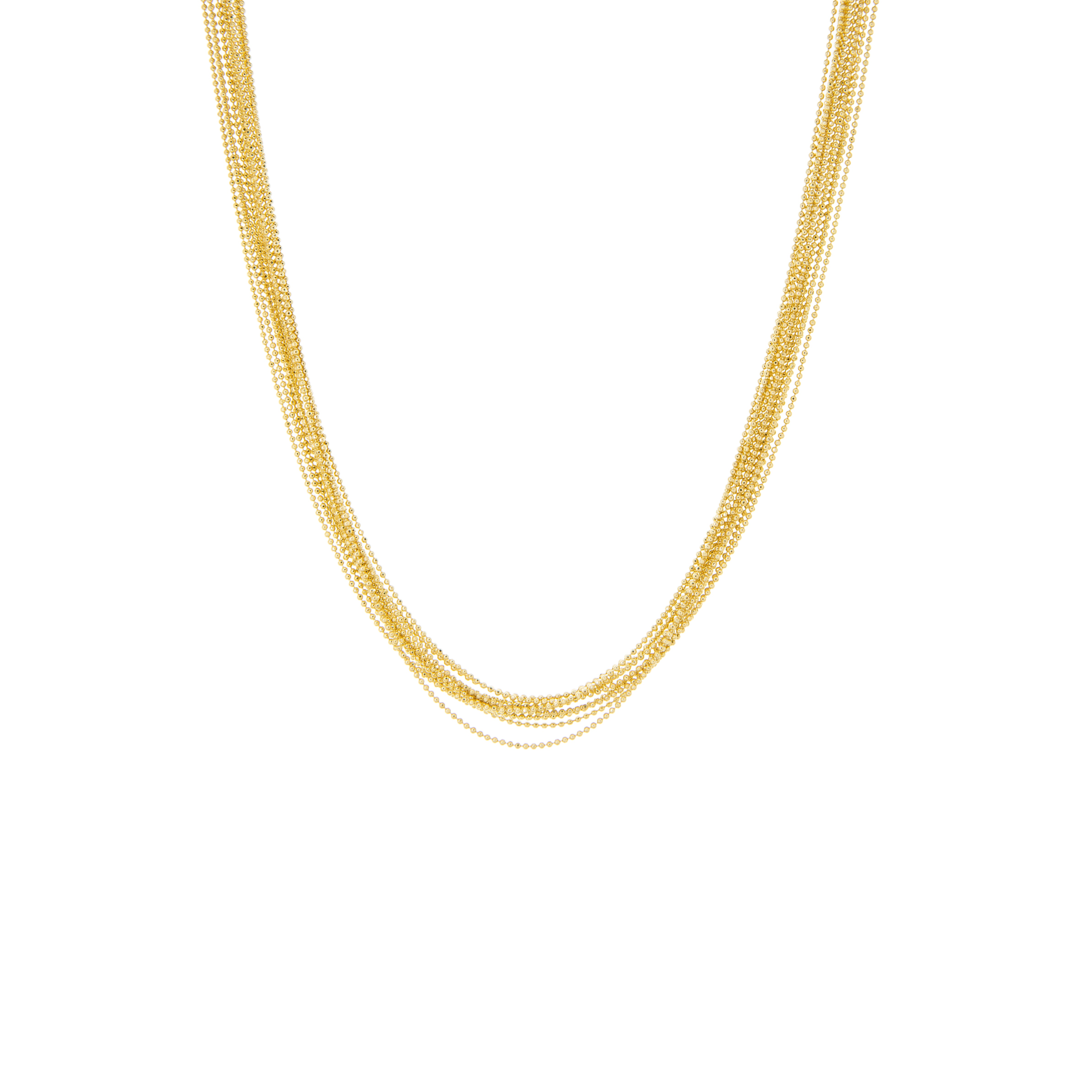 multi strand chain necklace – Marlyn Schiff, LLC